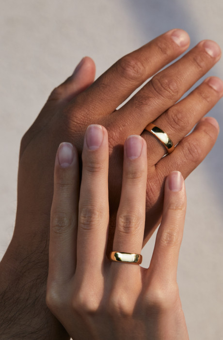 Купить кольца из золота и серебра в ювелирном магазине AVGVST